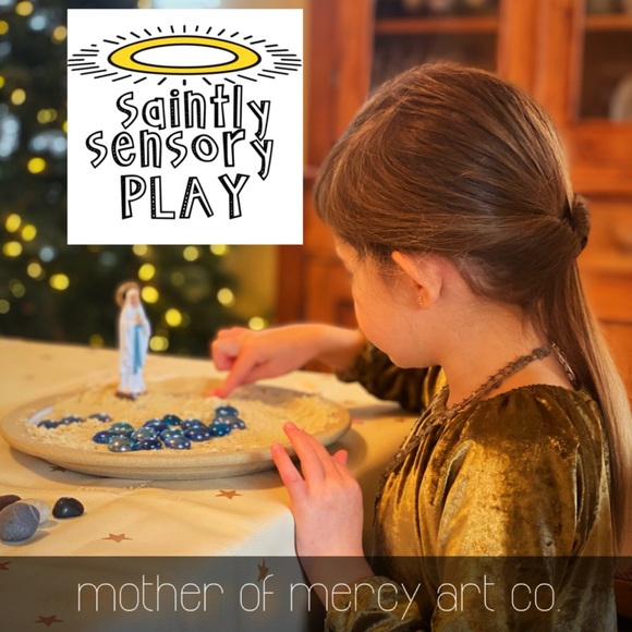 mother of mercy art co. | Toys | Saintly Sensory Play Kit Saint Francis ...